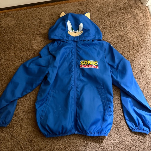 H&M | Jackets & Coats | Sonic The Hedgehog Blue Jacket | Poshmark